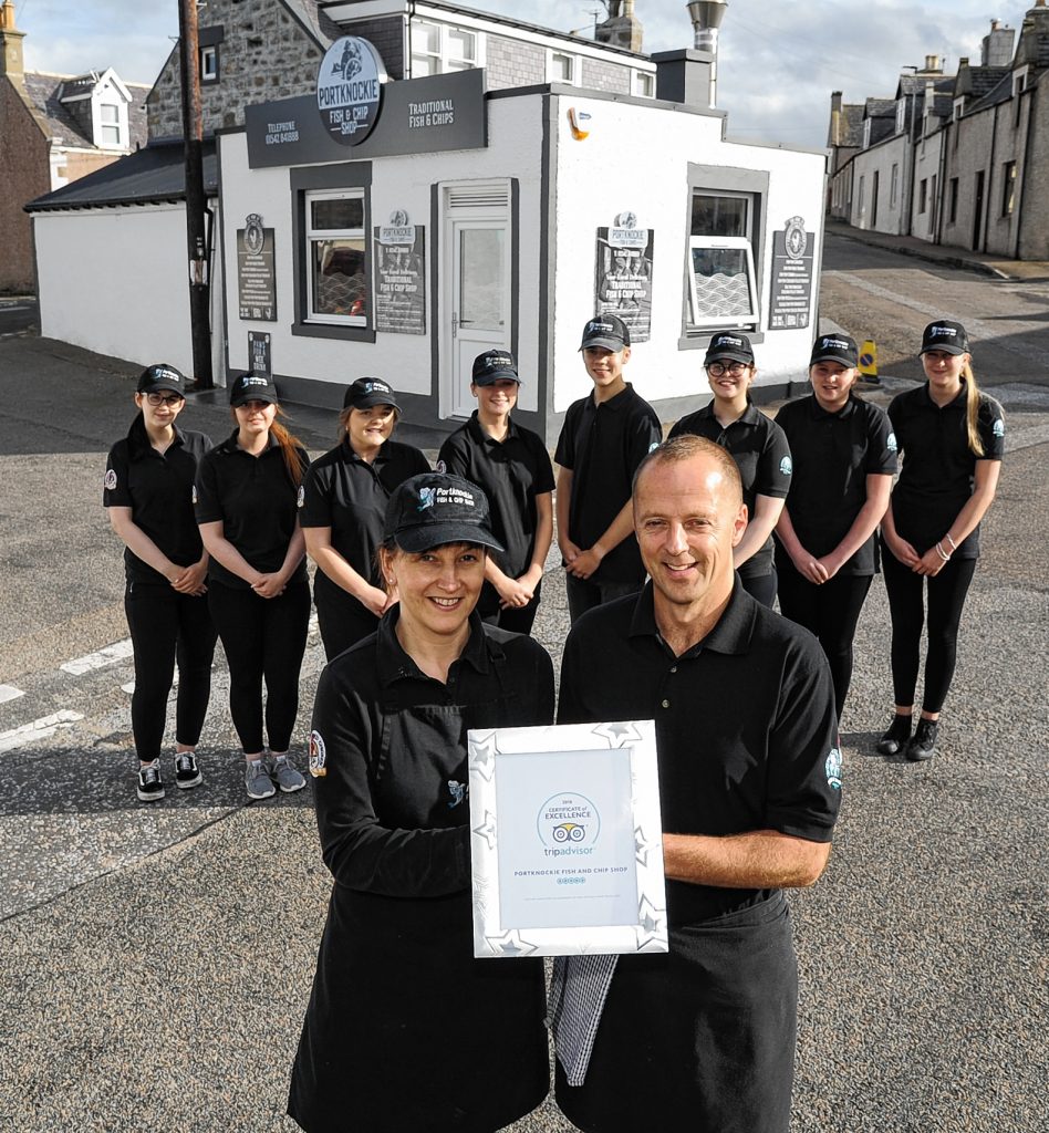 Fish and chip shop nets five star status – Buckie Area Forum